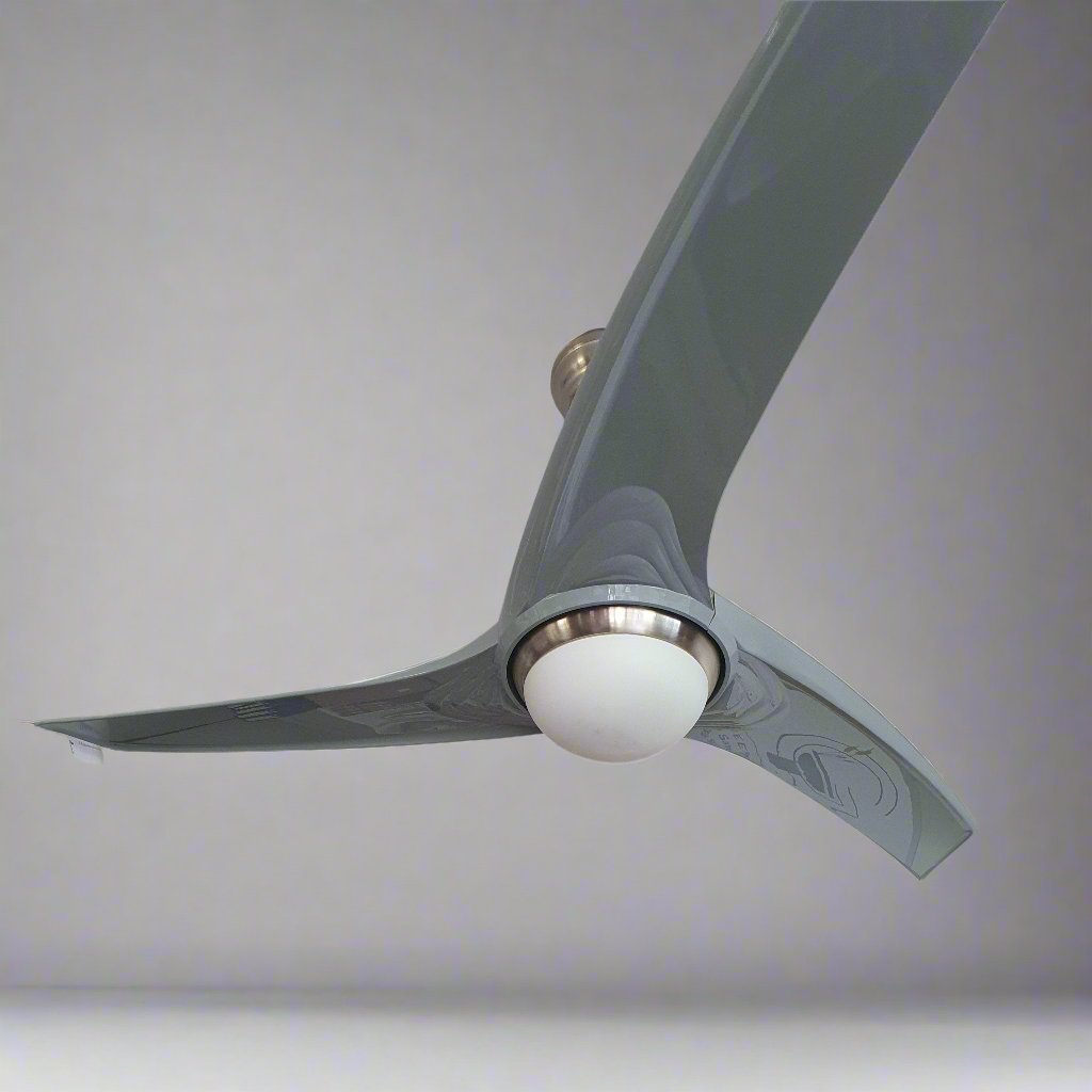 Ceiling Fan with Light 56 inch Grey | Rising Sun Lifestyle