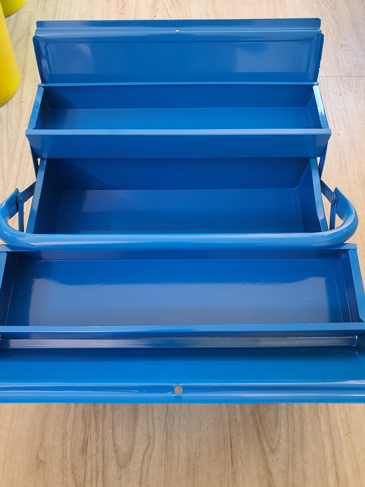 2 Layer Steel Tool Box - Light Blue | Rising Sun Lifestyle
