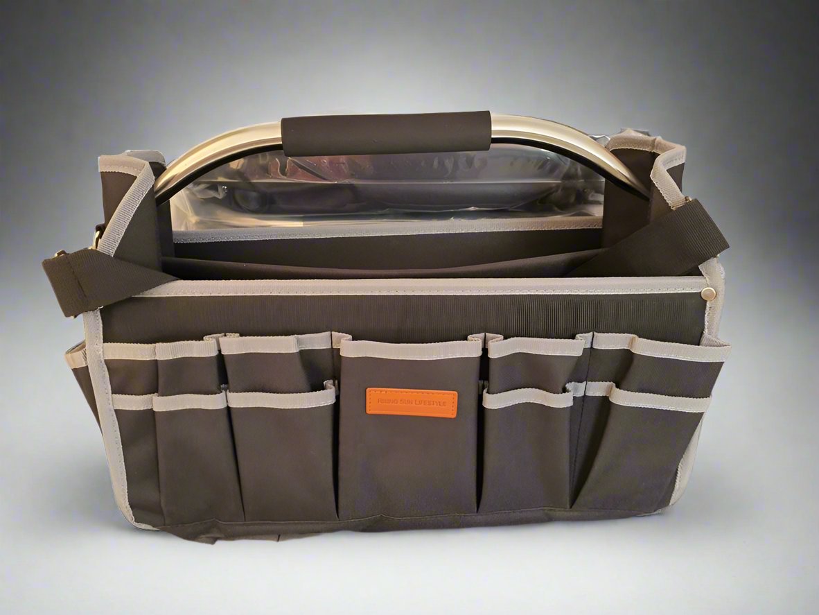 Black Carry Tool Bag Tool Box with Carry Strap - Rising Sun | Rising ...