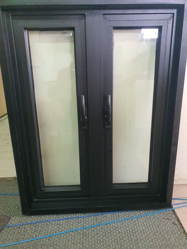 800 X 1000 CASEMENT WINDOWS FACEFIT Black Frame/Handle | Rising Sun ...
