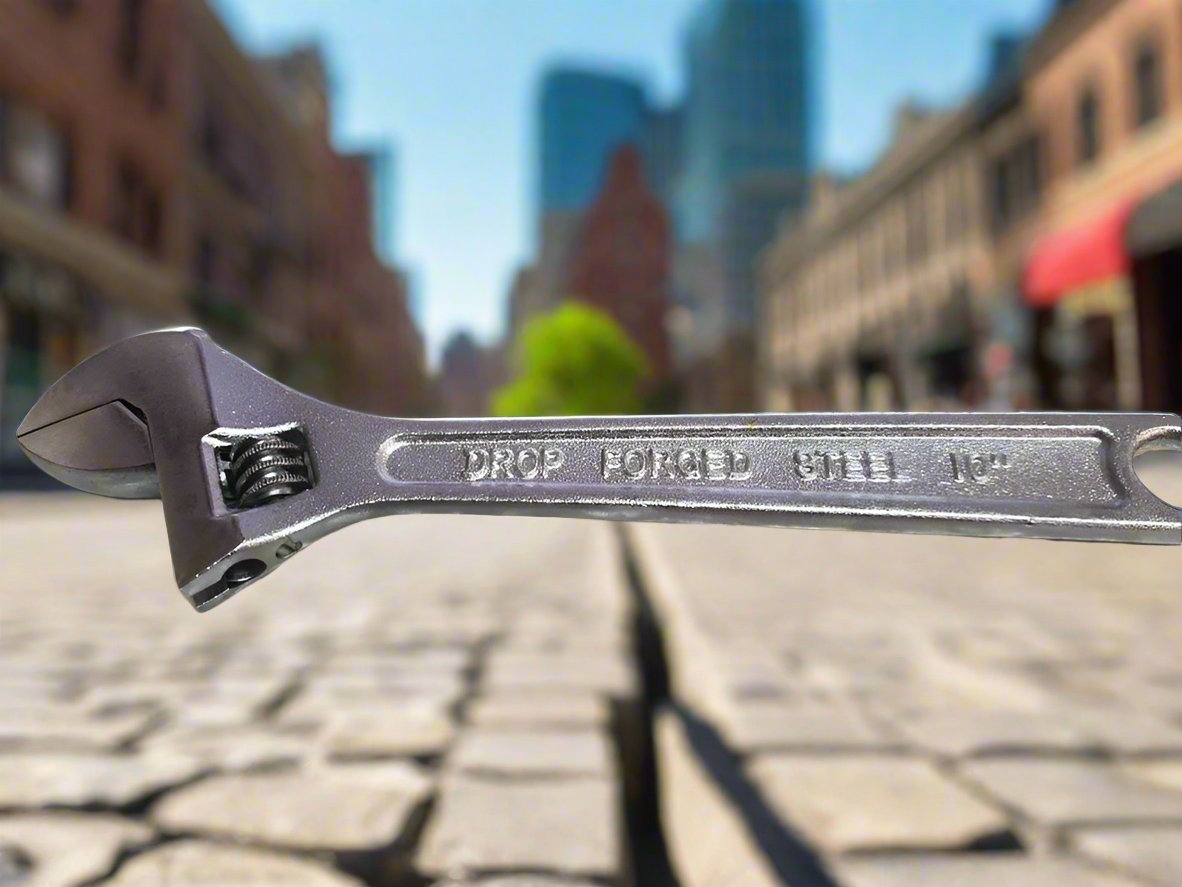 Heavy Duty Adjustable Wrench Shifting Spanner Shifter 10" 250mm MAKO T ...