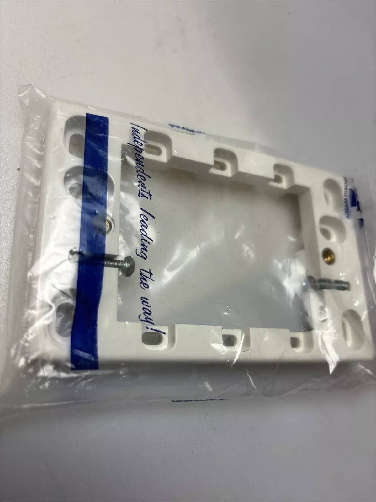 HQ White High Mounting Block For Power Point GPO Light Switch Surface ...