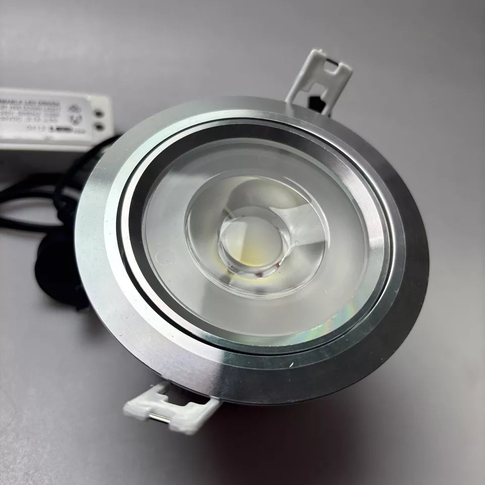 LEDtek 16W 110mm LED Downlight COB Dimmable White Ceiling Light W/ Ada ...